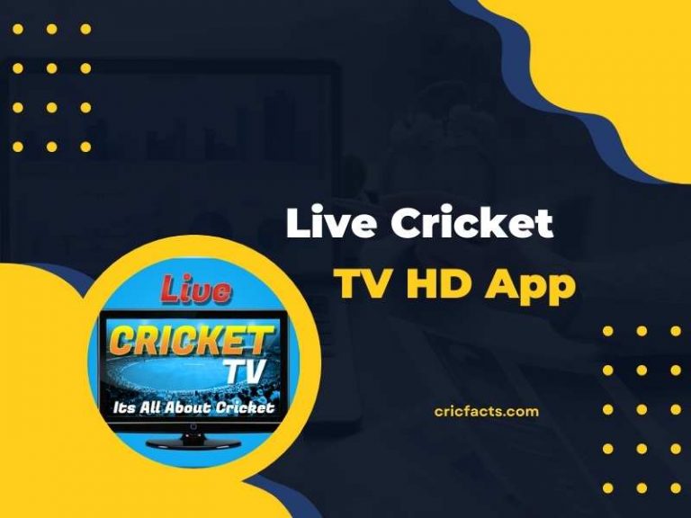 Watch Live Cricket Today Online Free on Live Cricket TV HD App