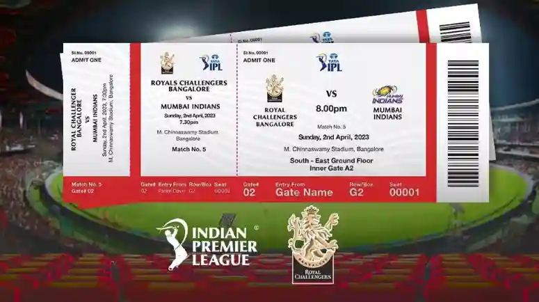 RCB Tickets 2025 — Dates, Pricing & Booking Info